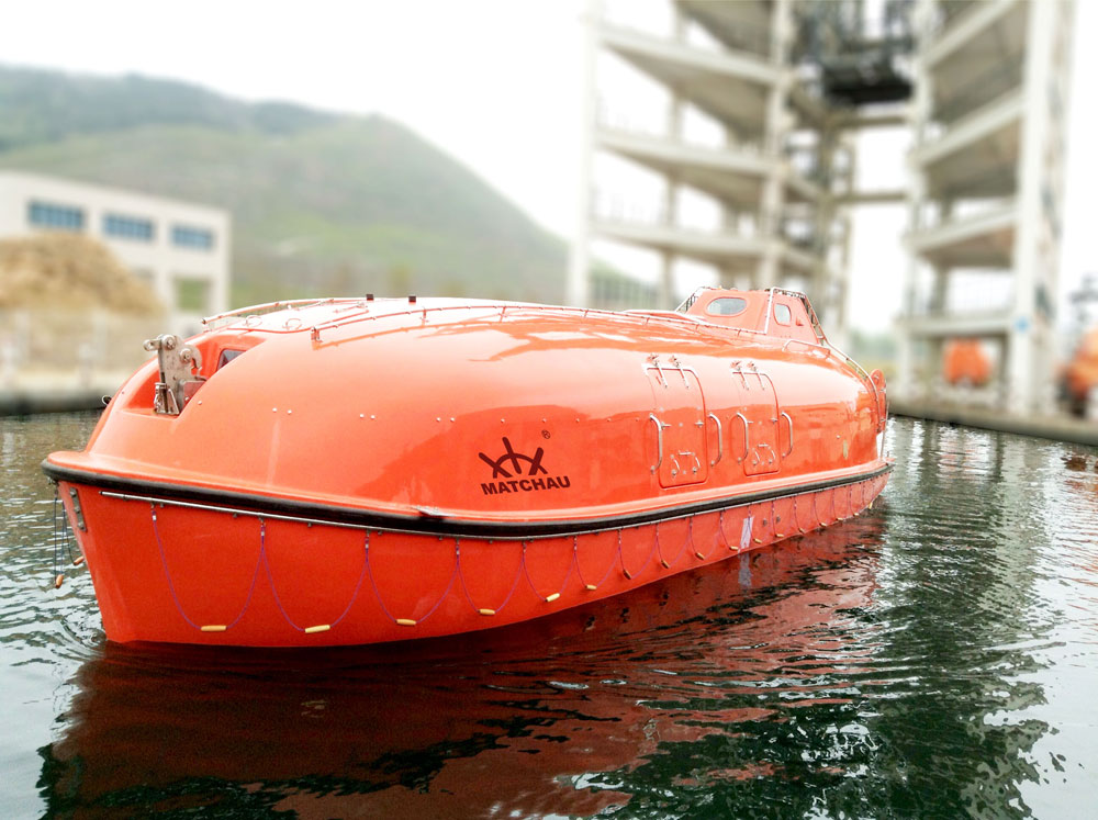 Fire Protected Type Totally Enclosed Lifeboat - Buy fire protected type ...