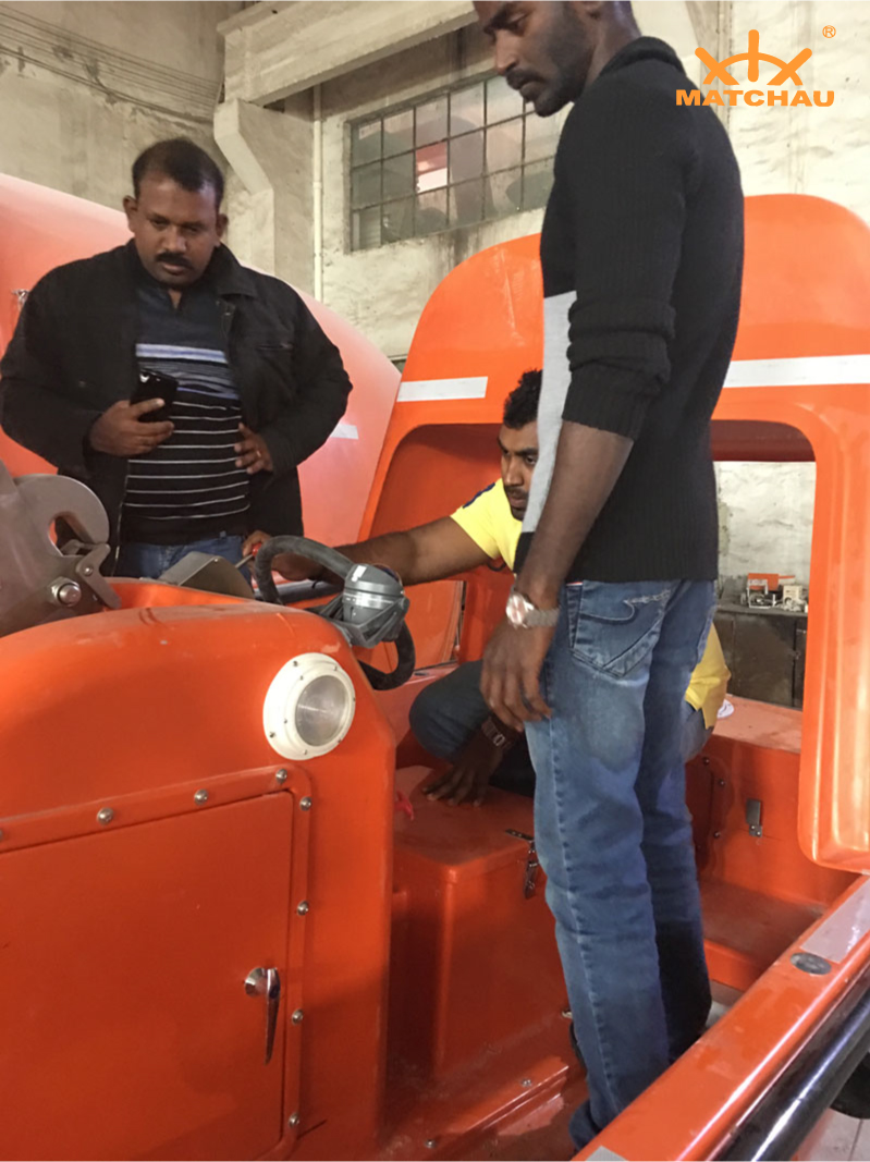 Lifeboat Annual and 5 Yearly Inspection Training - Zhenjiang Matchau ...